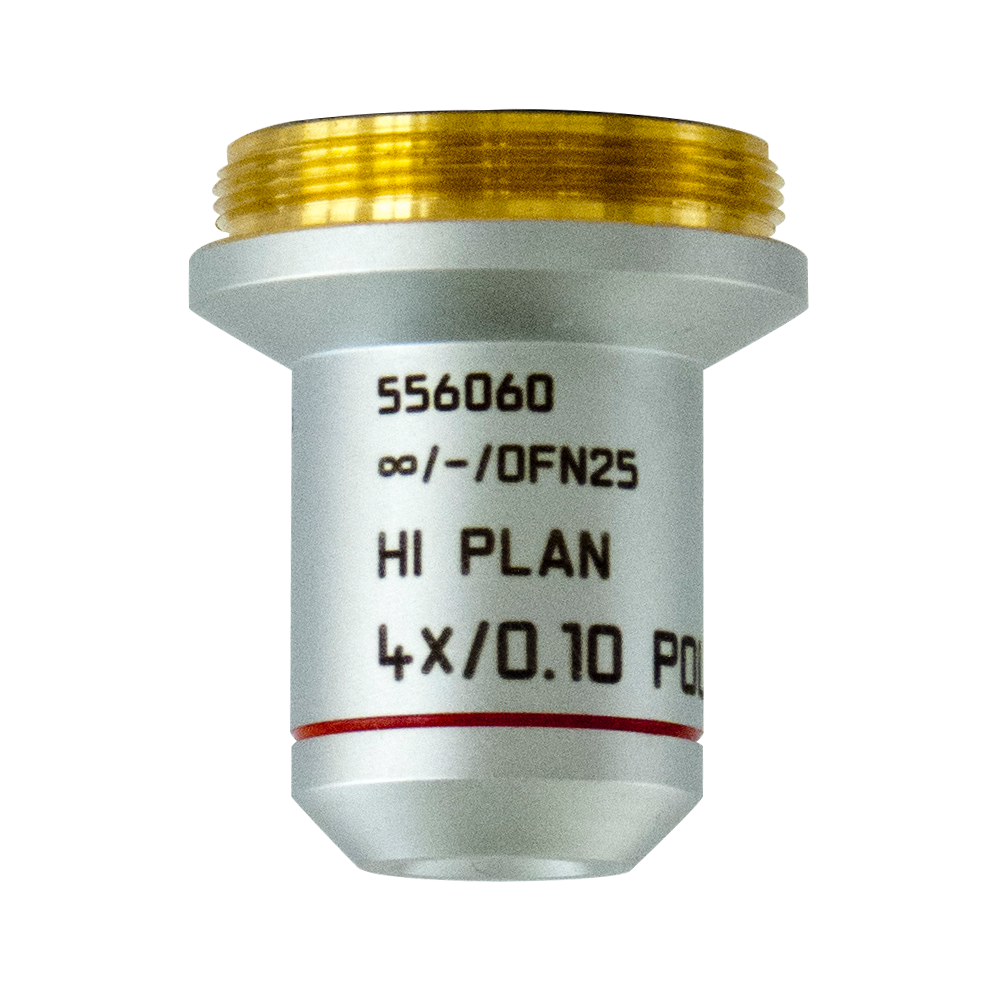 Microscope Objective HI PLAN 4x/0,10 POL | Products | Leica Microsystems